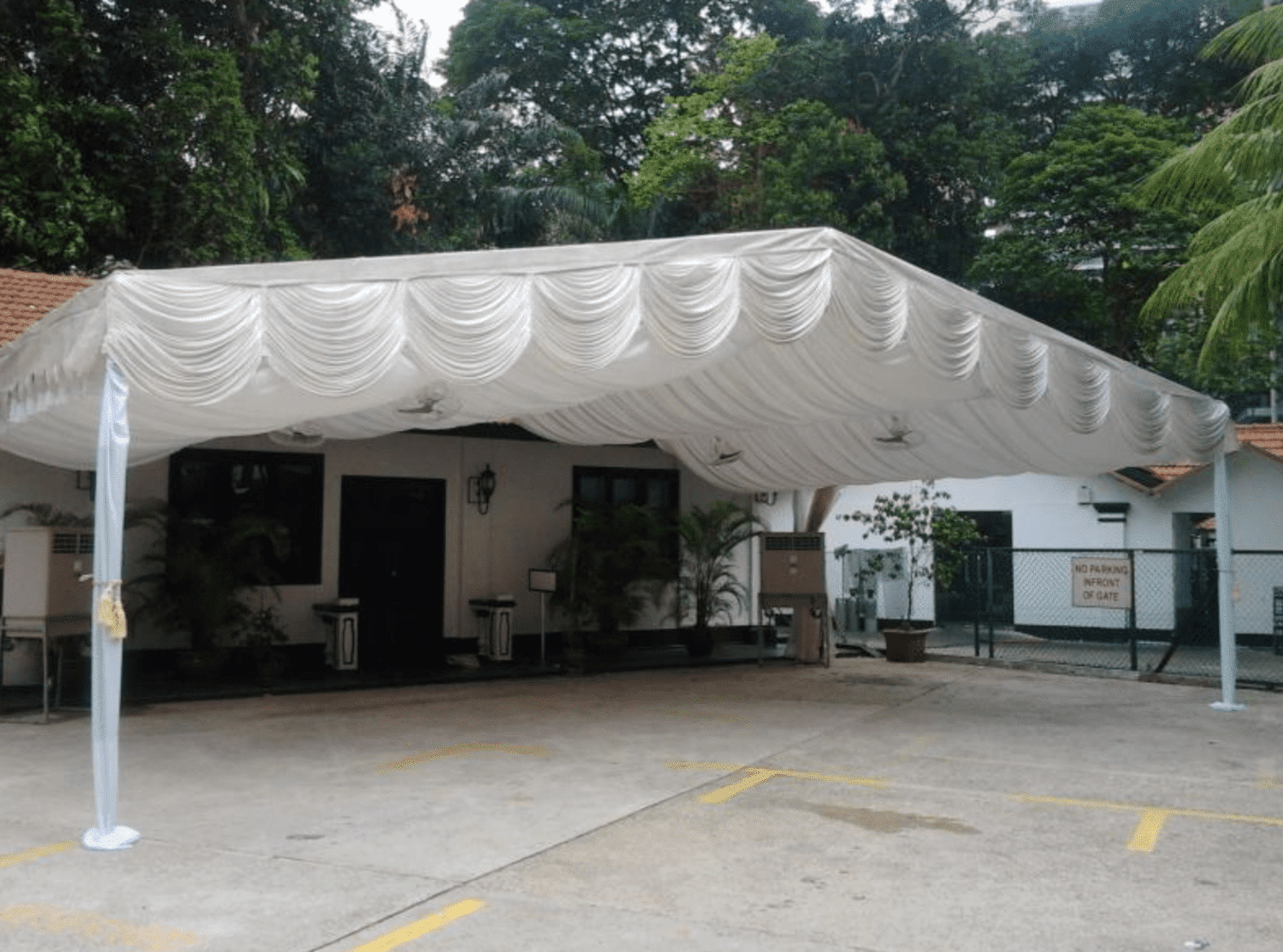 A-Shaped Tentage - Tentage Rental Singapore