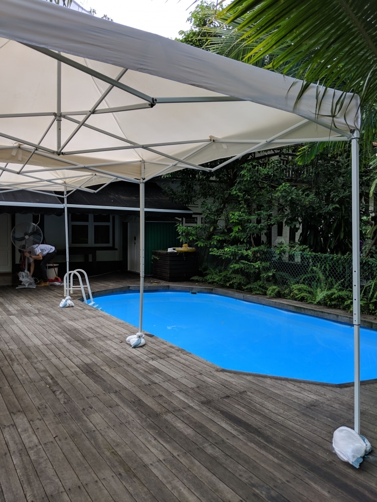 Portable Tent - Tentage Rental Singapore