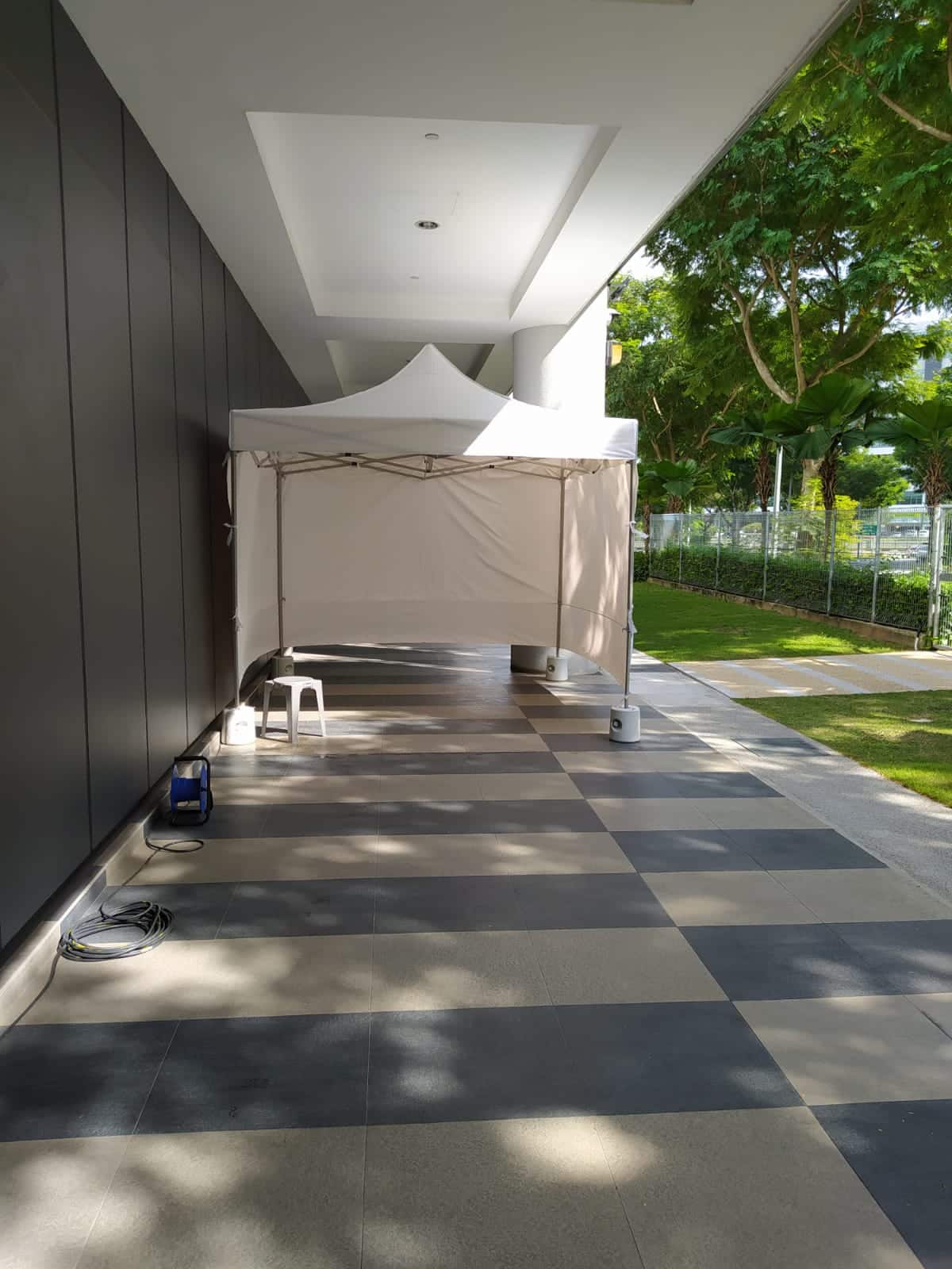 Portable Gazebo Tent- Temperature taking booth