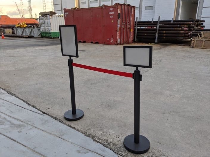 Queue Poles - Tentage Rental Singapore