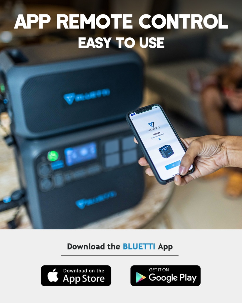 Bluetti AC200MAX | 2200W 2048Wh portable power generator station ...